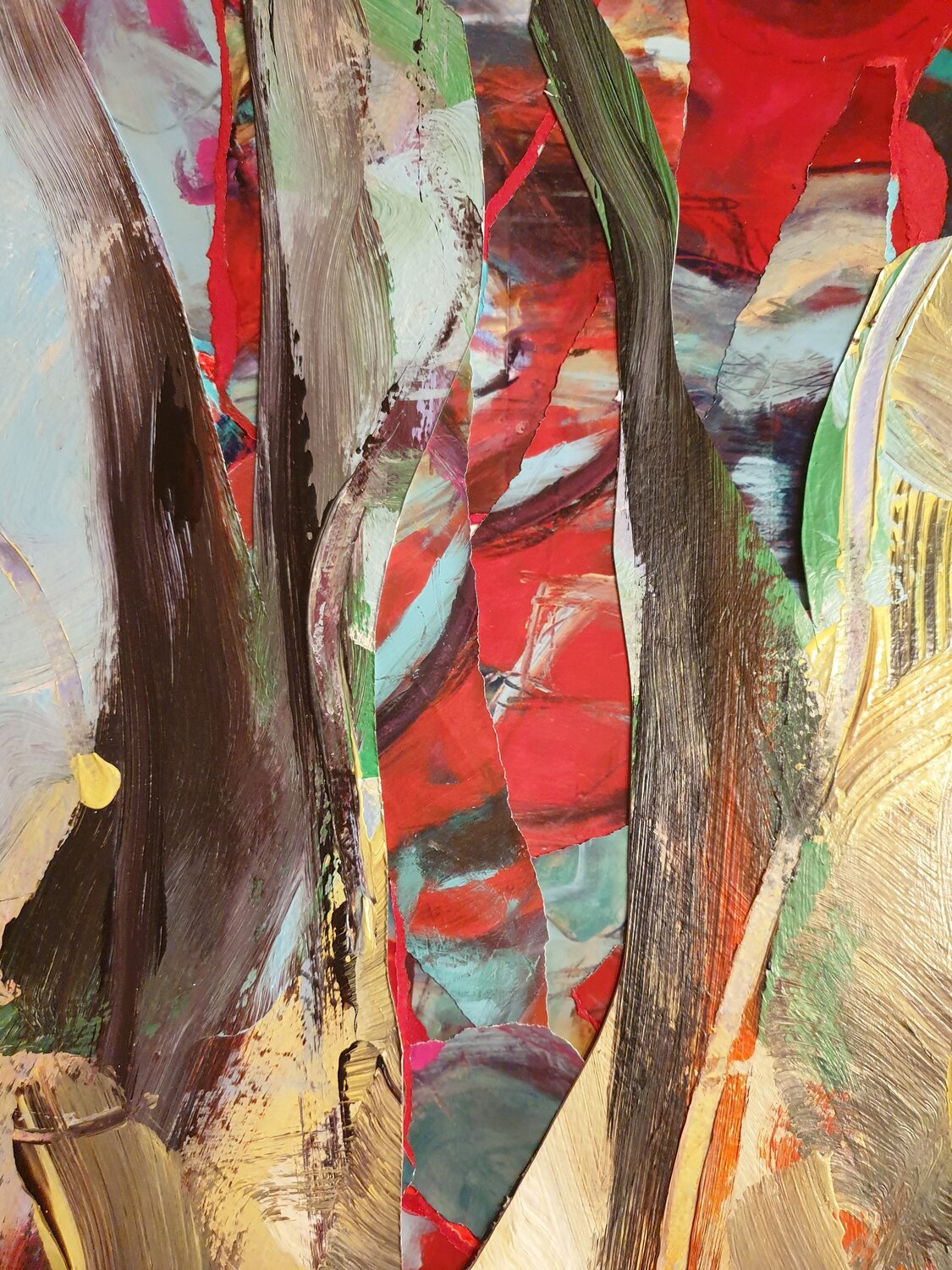 Magic Works - Objekt I - Fotocollage by Eva Hoppert (2023) : Photography Analogue on Wood ...