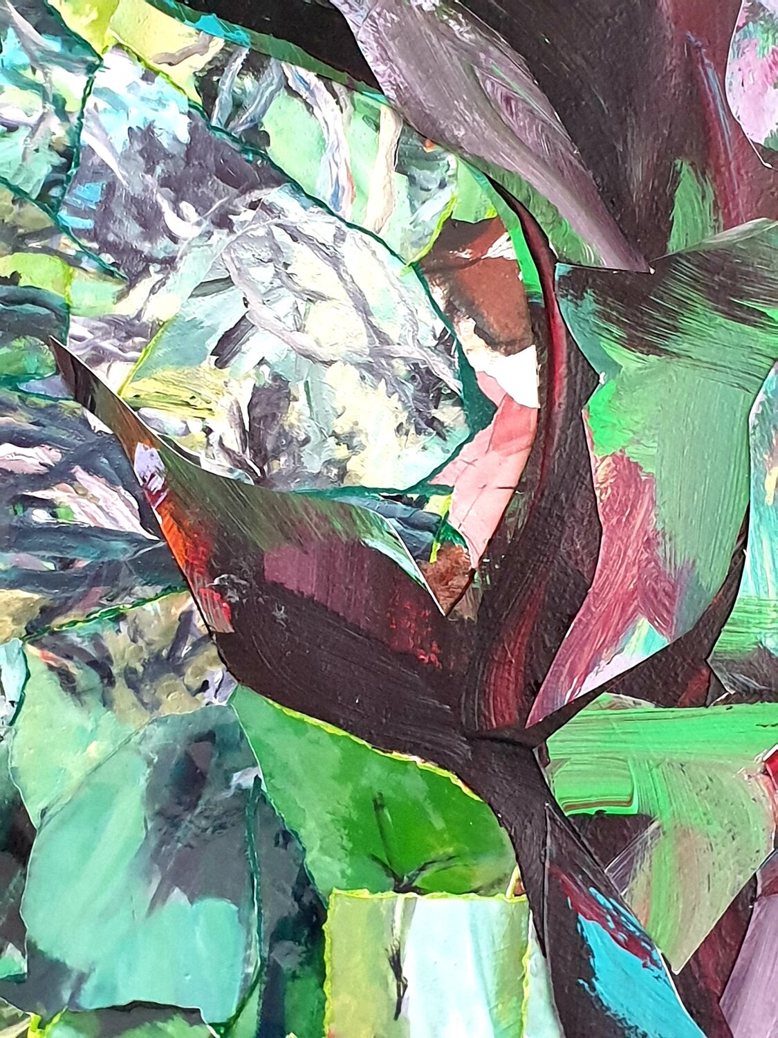 Magic Works - Objekt II - Fotocollage by Eva Hoppert (2023) : Photography Analogue on Wood ...