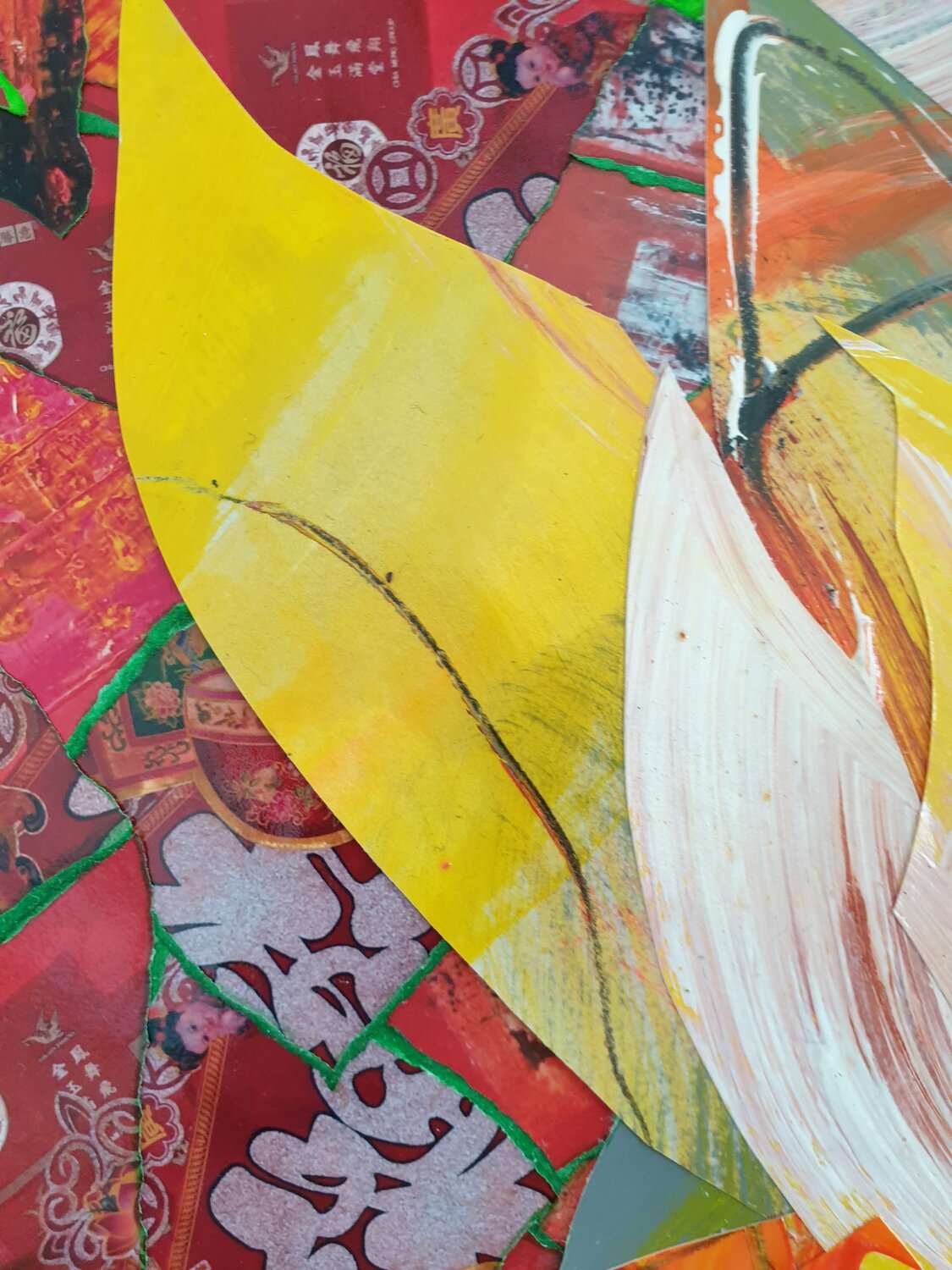 Magic Works - Objekt III - Fotocollage by Eva Hoppert (2023) : Photography Analogue on Wood ...