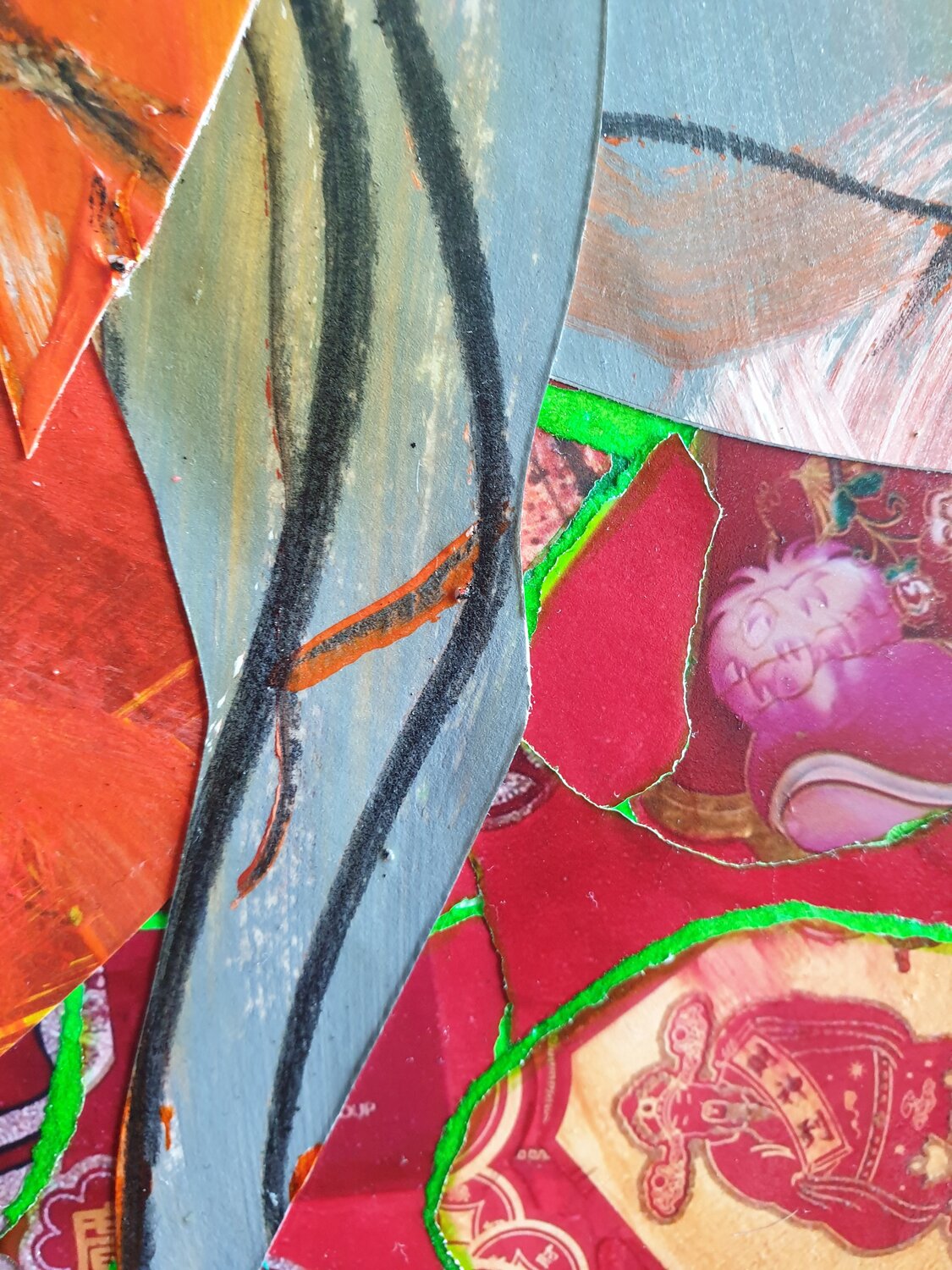 Magic Works - Objekt III - Fotocollage by Eva Hoppert (2023) : Photography Analogue on Wood ...