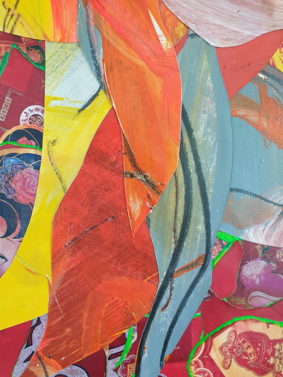 Magic Works - Objekt III - Fotocollage by Eva Hoppert (2023) : Photography Analogue on Wood ...