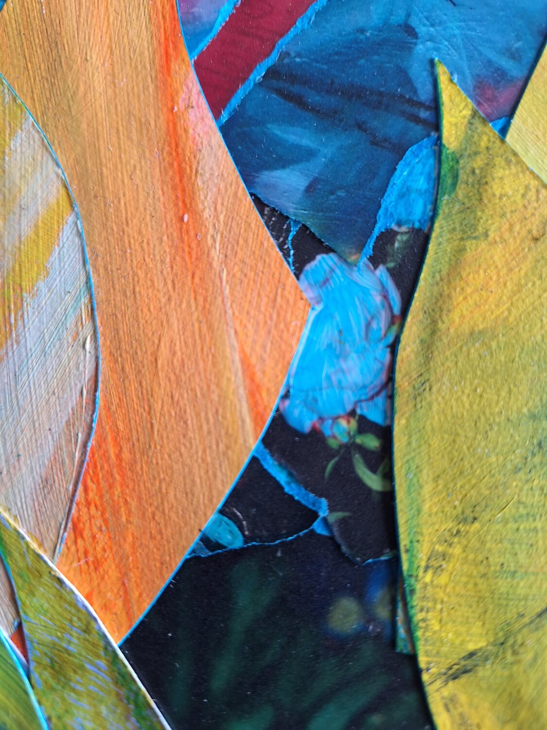 Magic Works - Objekt V - Fotocollage by Eva Hoppert (2023) : Photography Analogue on Wood ...