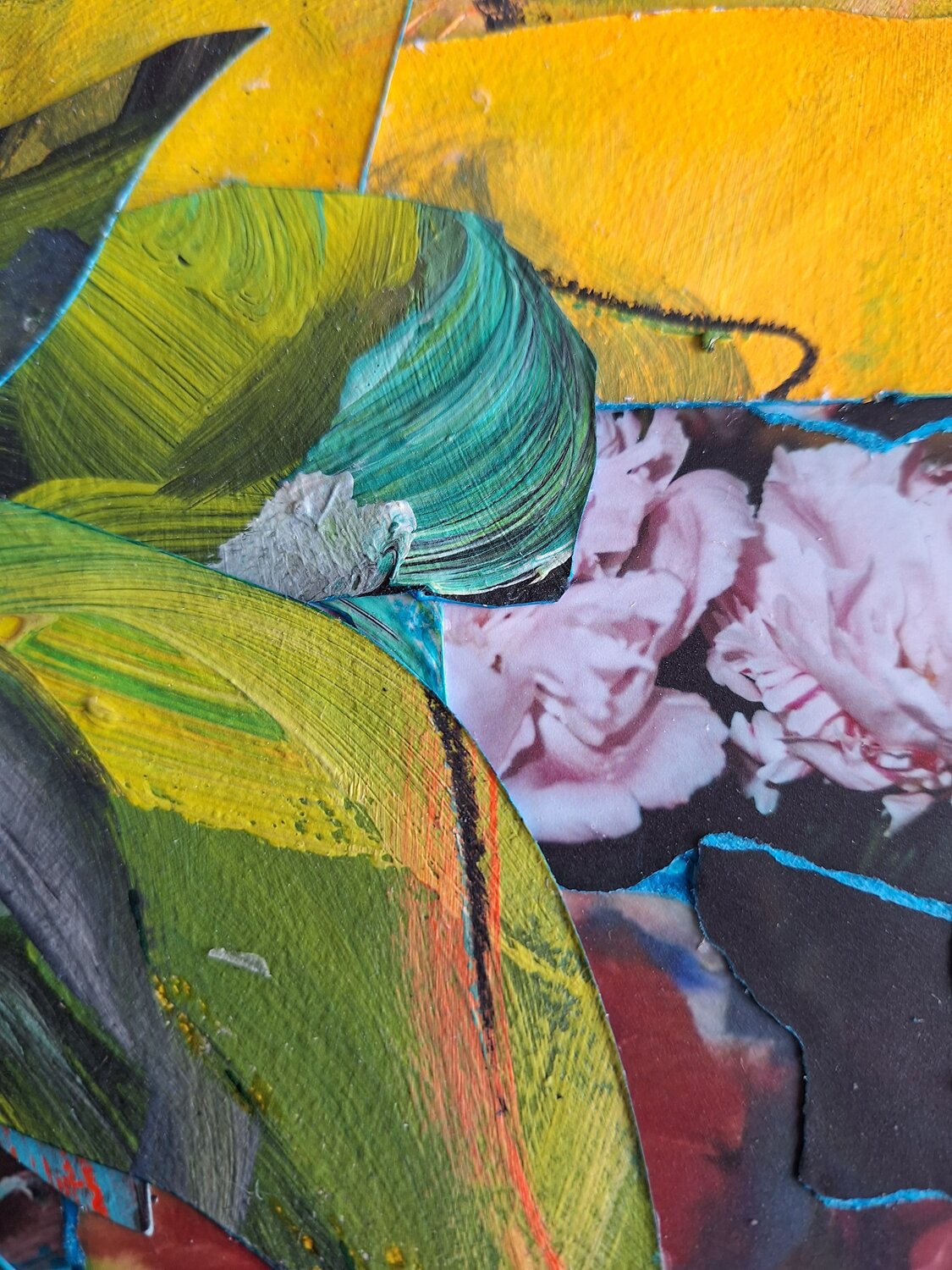 Magic Works - Objekt V - Fotocollage by Eva Hoppert (2023) : Photography Analogue on Wood ...