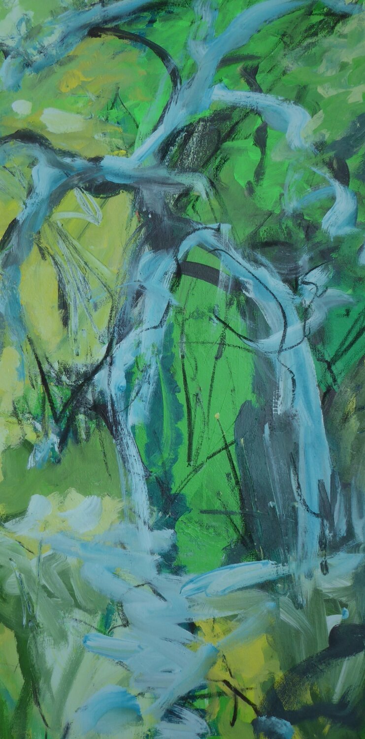 Nun wird die Erd` zum Paradies II by Eva Hoppert (2017) : Painting Acrylic on Canvas - Singulart