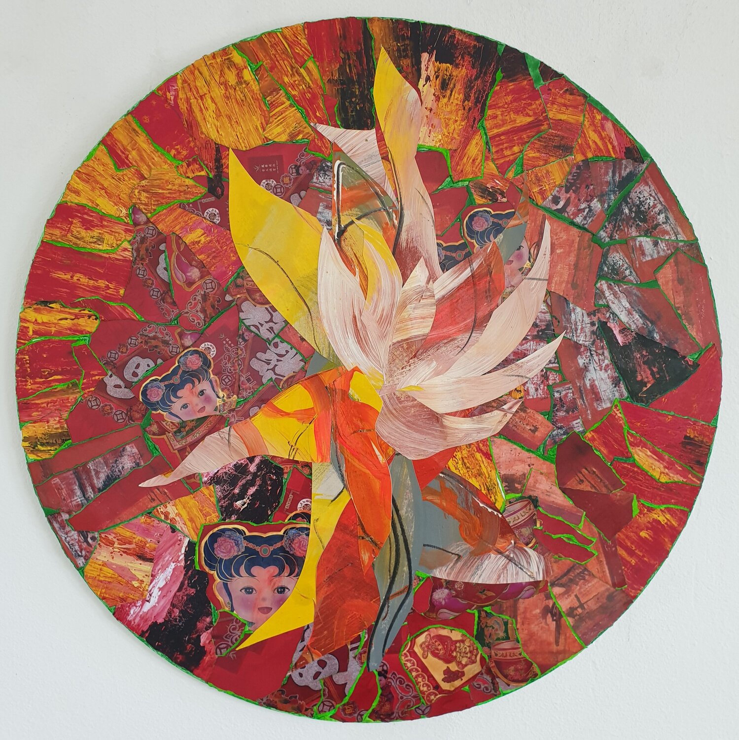 Magic Works - Objekt III - Fotocollage de Eva Hoppert (2023): Fotografía Análogo en Madera ...