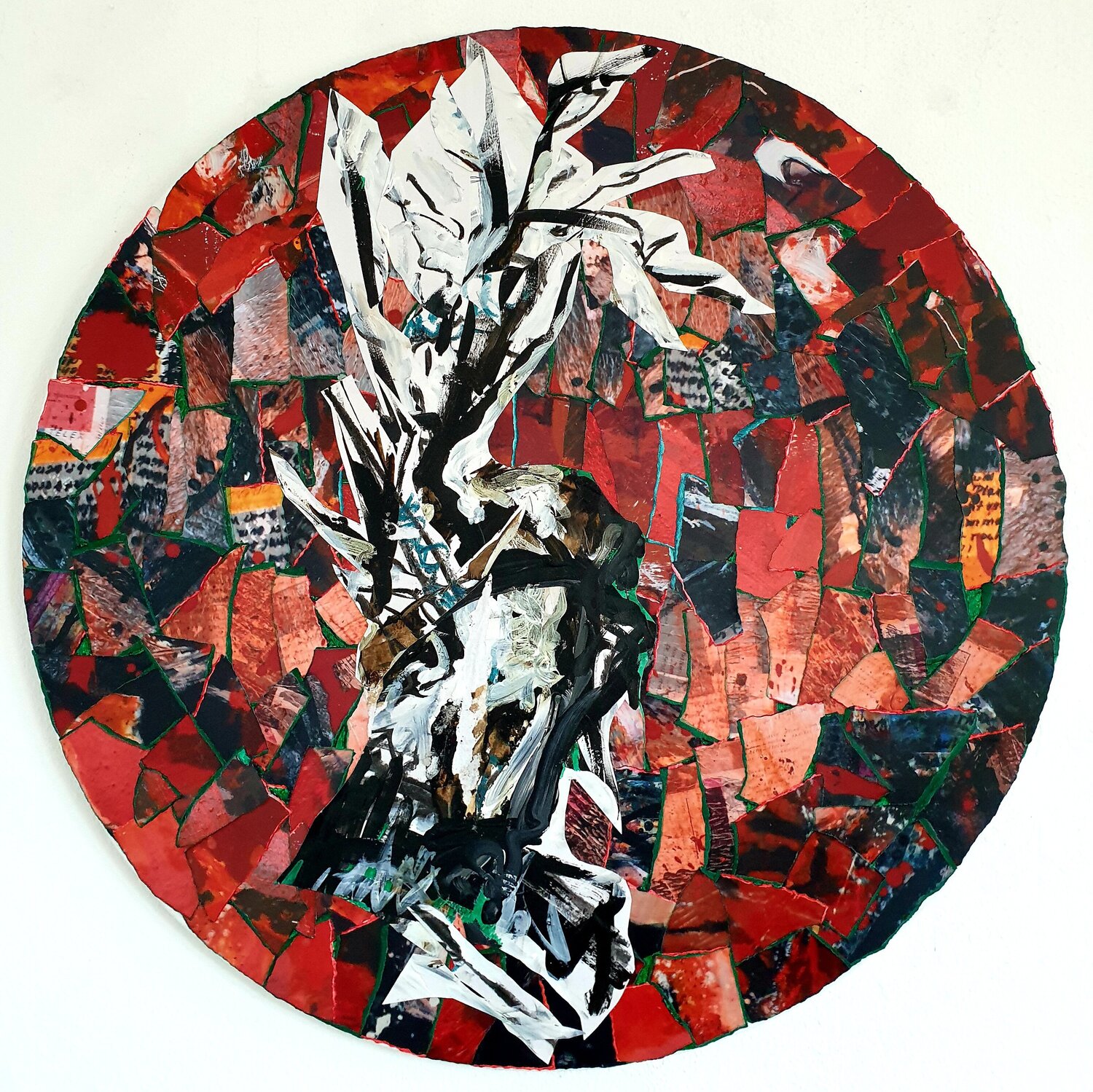 Magic Works - Objekt VII - Fotocollage by Eva Hoppert (2023) : Photography Analogue on Wood ...