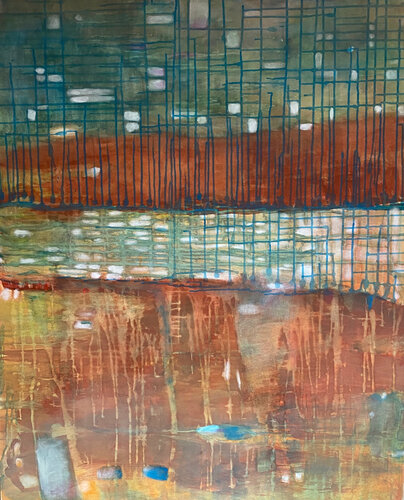 Mutter Erde by Ulla Holderith (2019) : Painting Acrylic on Canvas ...