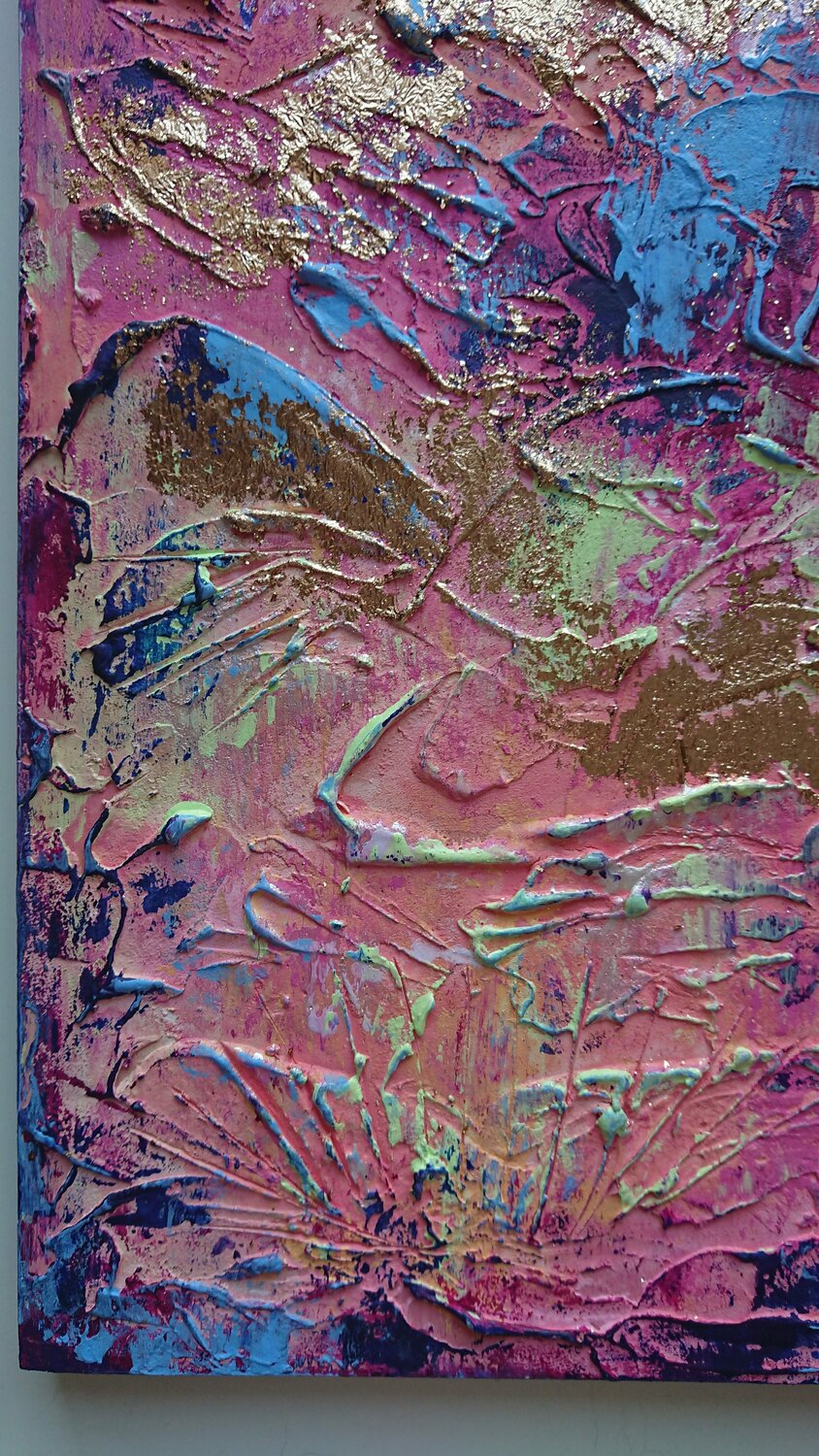 SAKURA'S COLOR by Yla Pil (2021) : Painting Acrylic, Lacquer on Wood ...