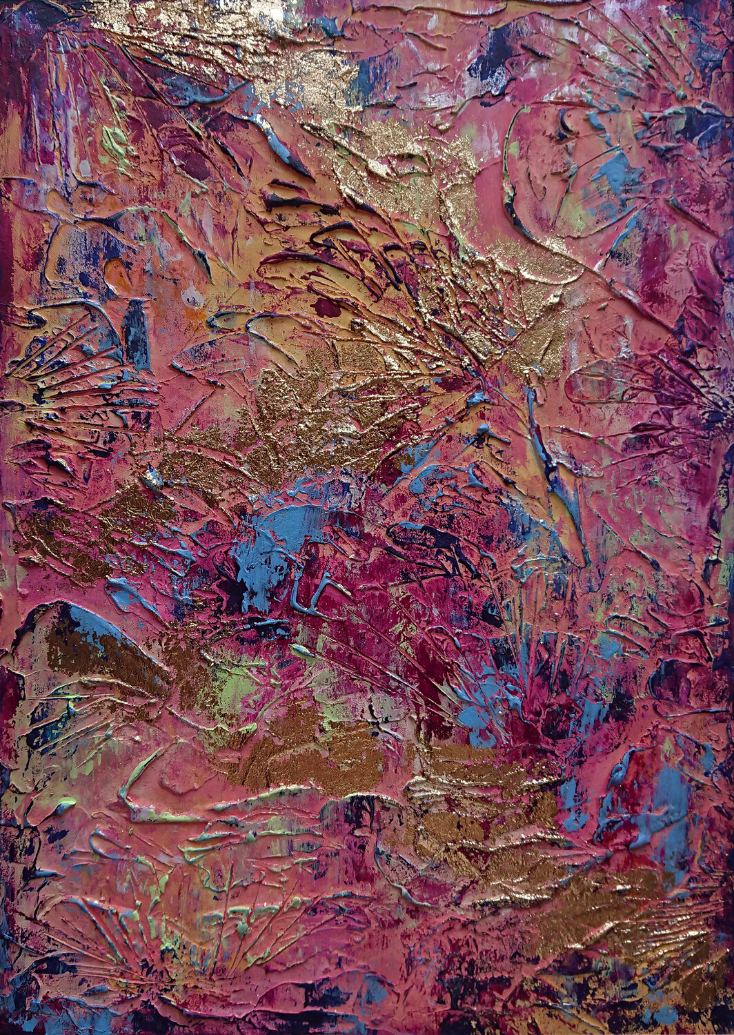 SAKURA'S COLOR by Yla Pil (2021) : Painting Acrylic, Lacquer on Wood ...