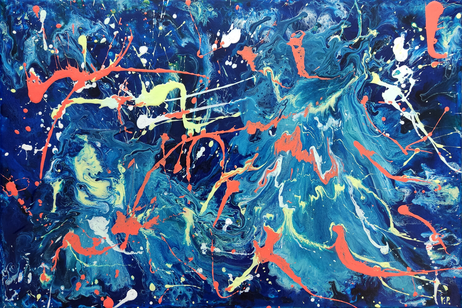 TSUNAMI by Yla Pil (2023) : Painting Acrylic on Canvas - Singulart