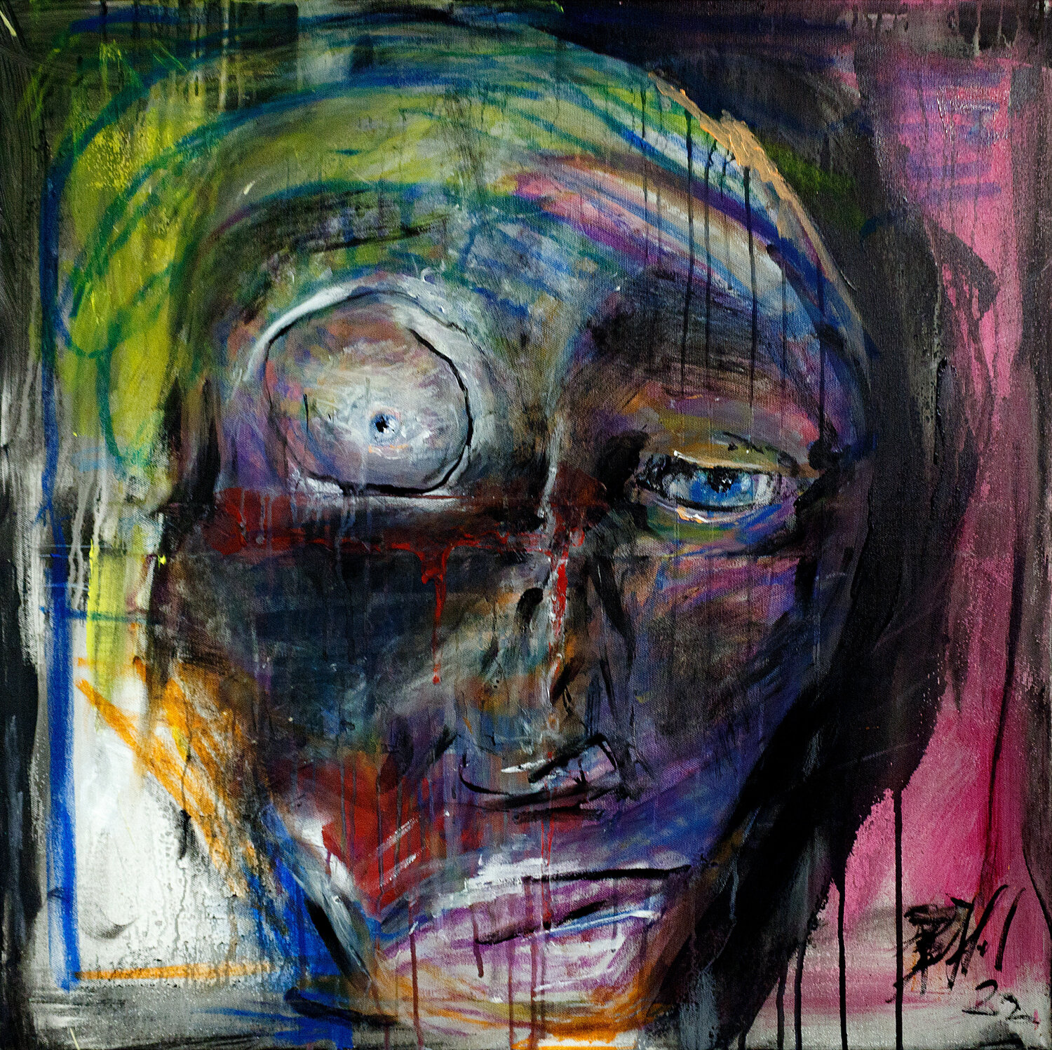 Sad Abstract Painting