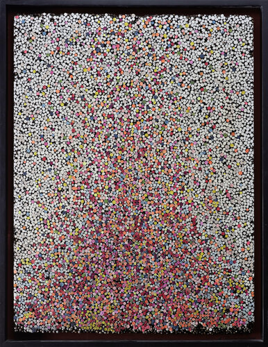 Free Fall by Anja Scheer (2016) : Painting Acrylic, Collage on ...