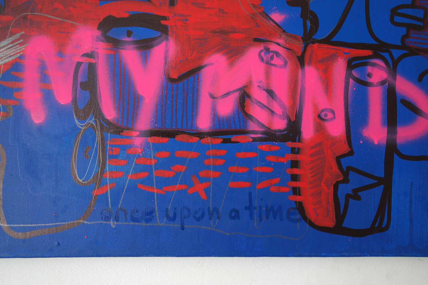 OVERKILL by Kay Schwarz157 (2022) : Painting Acrylic, Graffiti on Linen ...