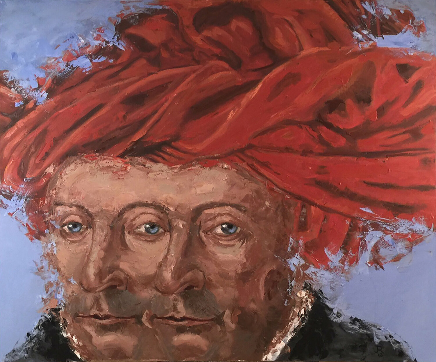 Jan Van Eyck Man In A Red Turban