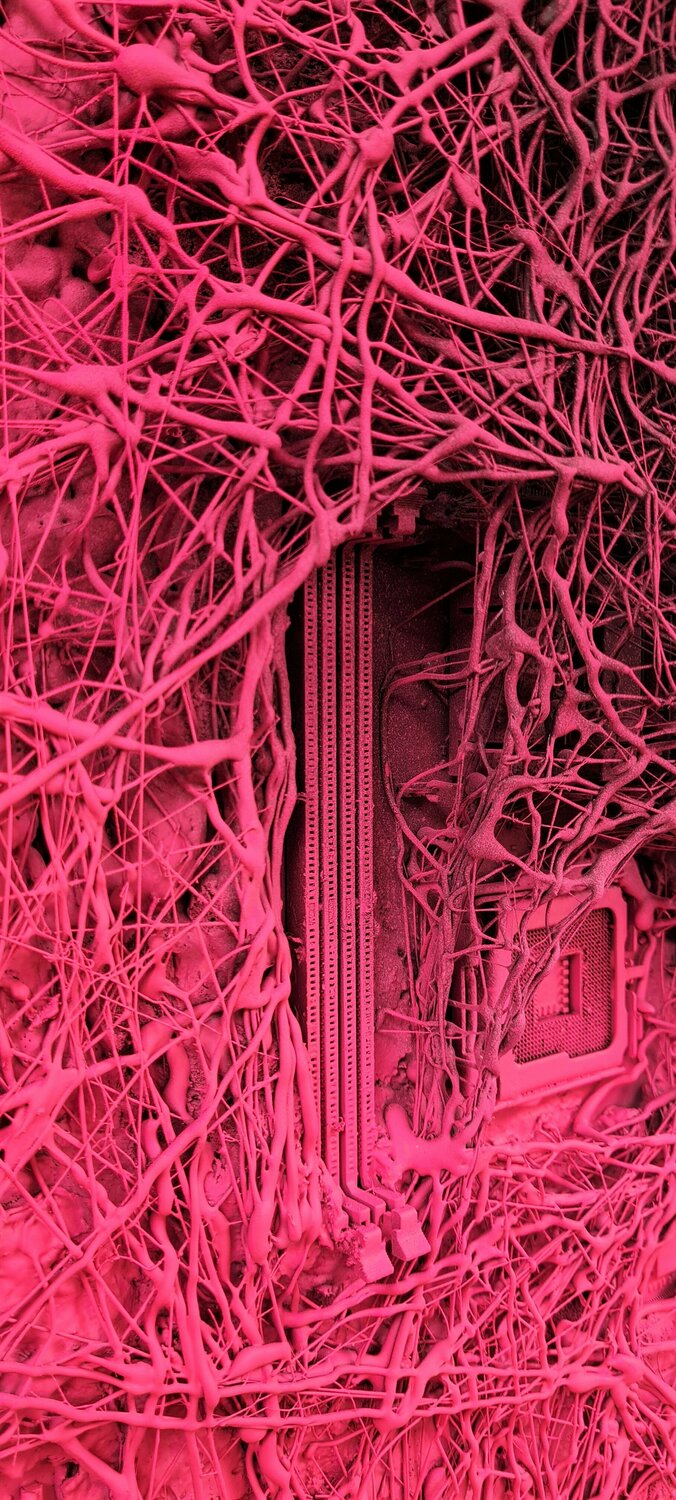 "High frequency" by Aleksandar Markovic (2021) : Painting Acrylic on ...