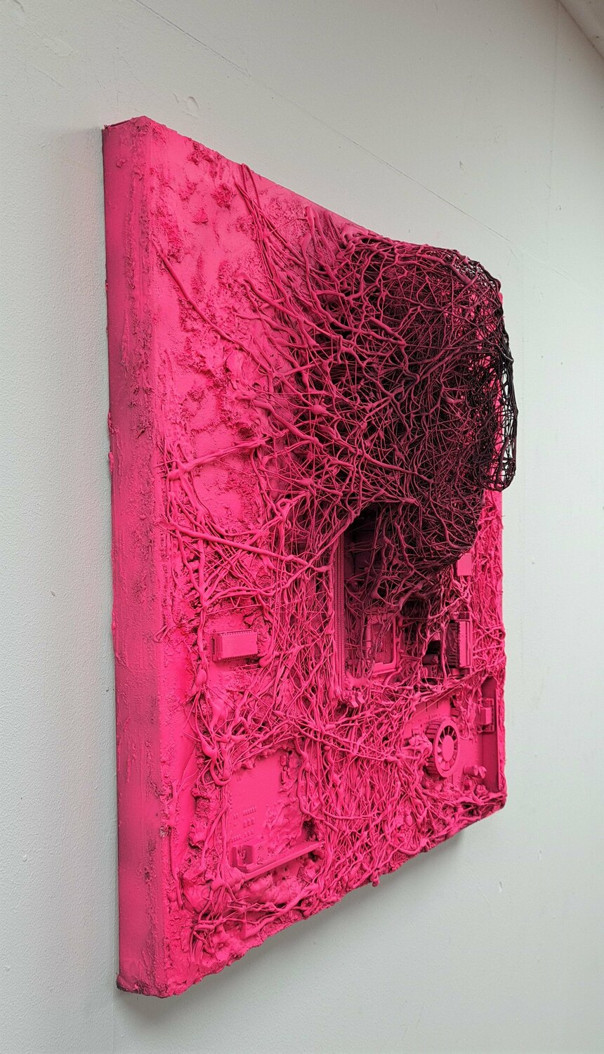 "High frequency" by Aleksandar Markovic (2021) : Painting Acrylic on ...