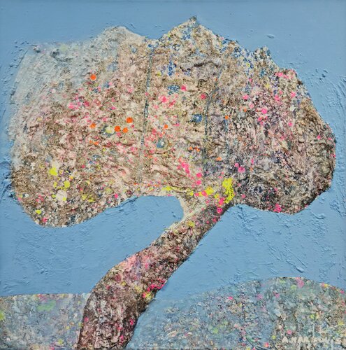 "High frequency" by Aleksandar Markovic (2021) : Painting Acrylic on ...