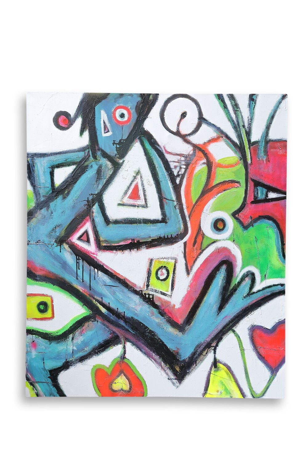 Des "Oups", fleurs et animaux en tous sens by Sof - Sophie Voigt-Chadeyron (2022) : Painting ...