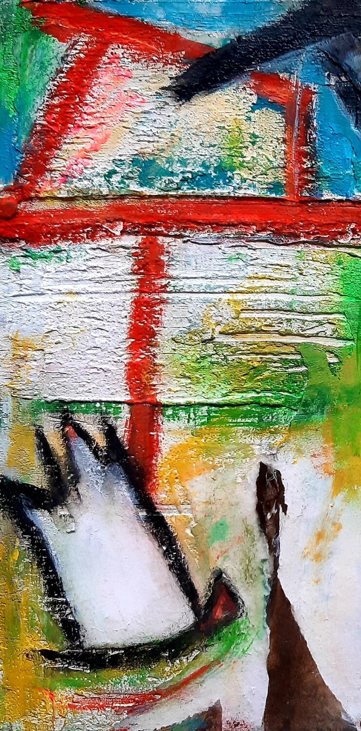 "Surtout une femme " - 50x70 -2023 de Sof - Sophie Voigt-Chadeyron (2023) : Peinture Acrylique ...