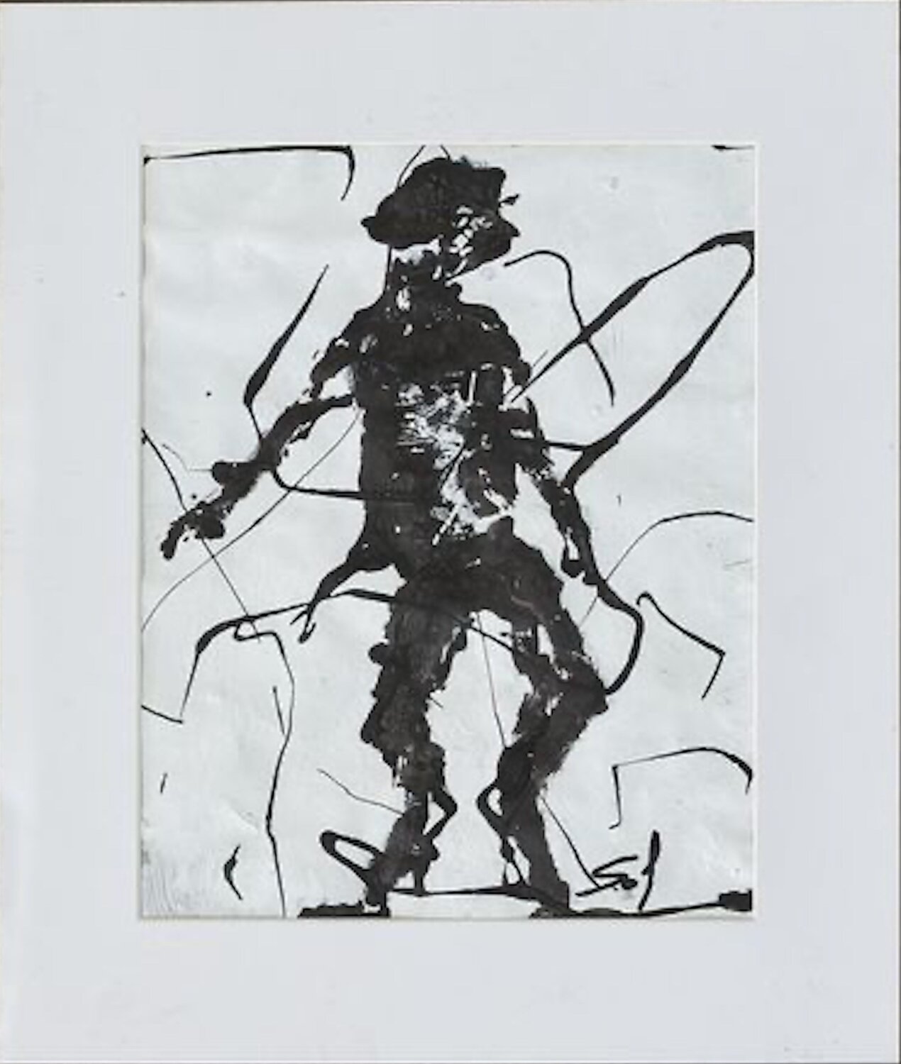 Au lasso - 24x30 -2022 by Sof - Sophie Voigt-Chadeyron (2022) : Painting Acrylic, Lacquer on ...