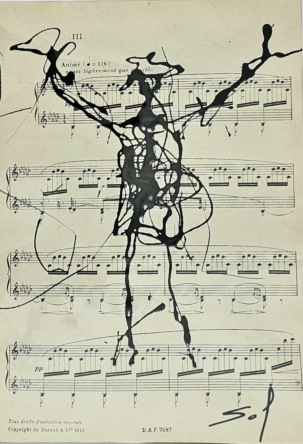 Animé, aussi légèrement que possible - mR 30x40 , 0R 20x29 - 2025 de Sof - Sophie Voigt ...