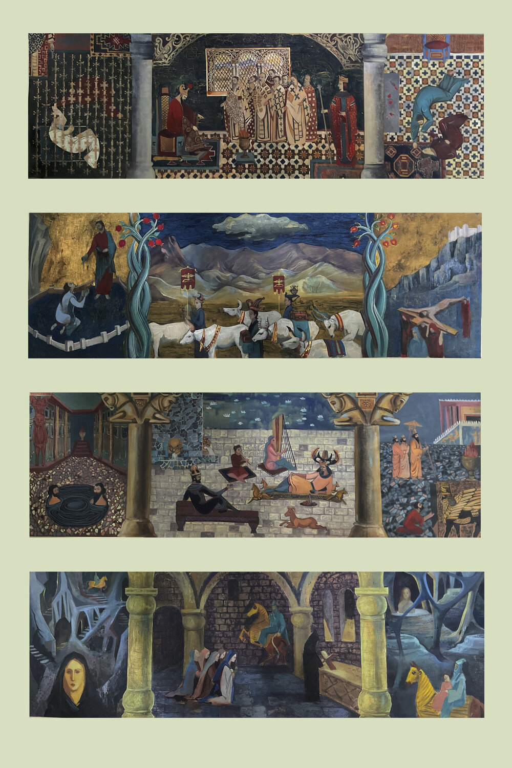 Martyrdom of St. Shushanik by Ani Petrosyan (2020) : Work on Paper ...