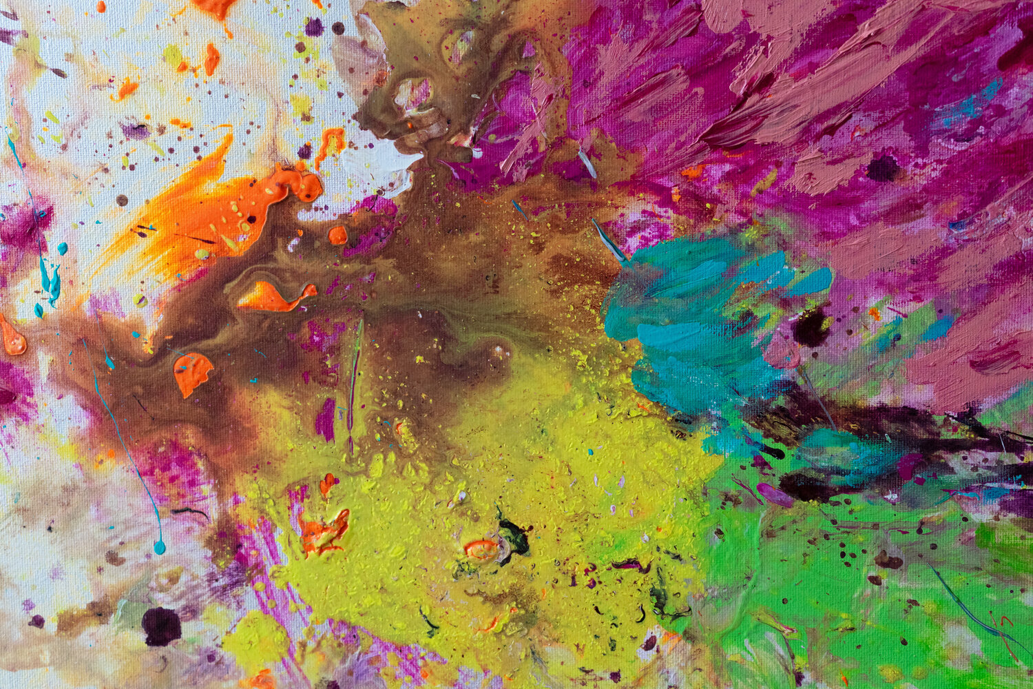 Prosperity by Maria Henn (2021) : Painting Acrylic, Oil on Canvas ...