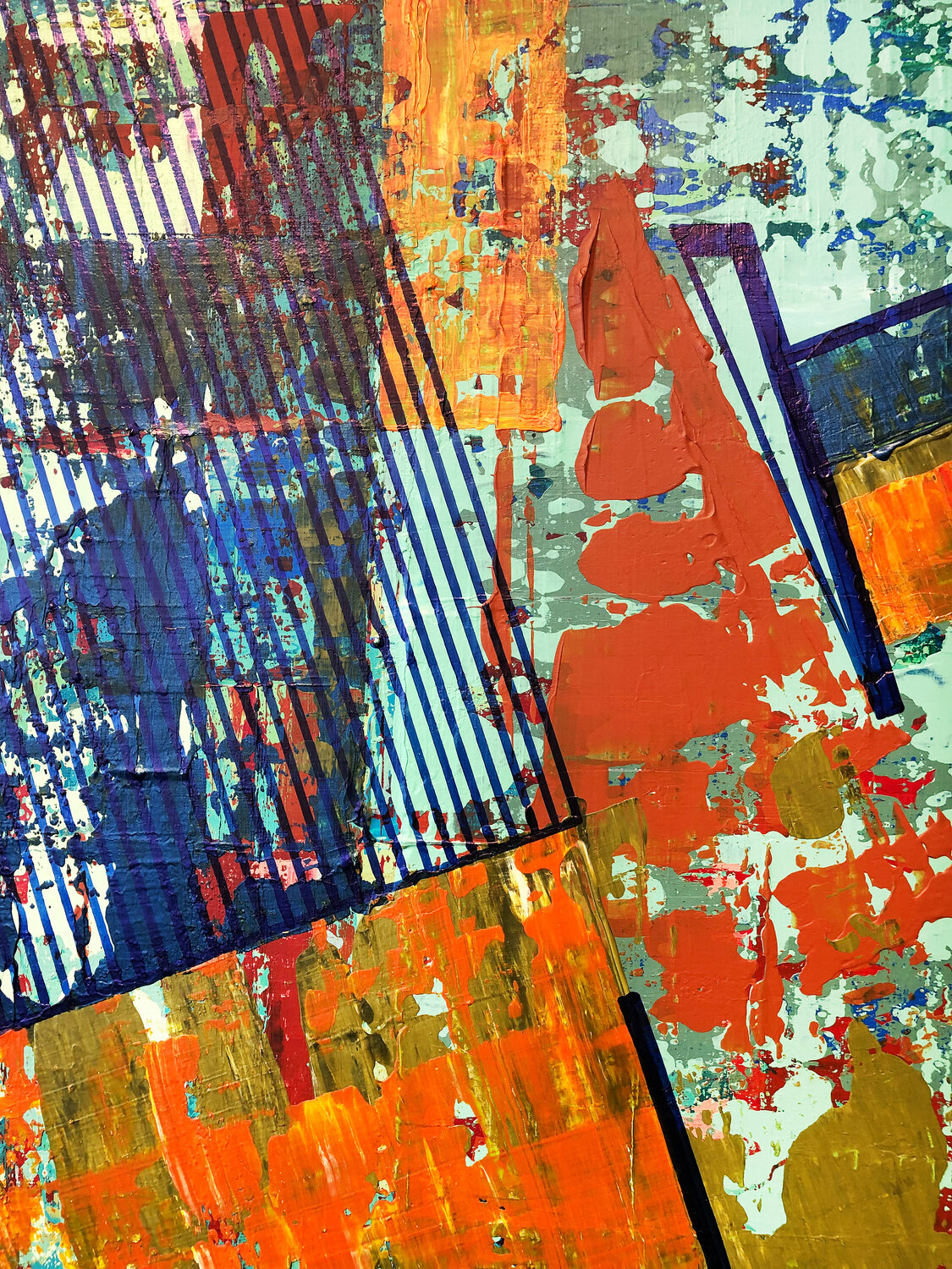 Beziehungsreich by Steffi-Babett Wartenberg (2022) : Painting Acrylic ...