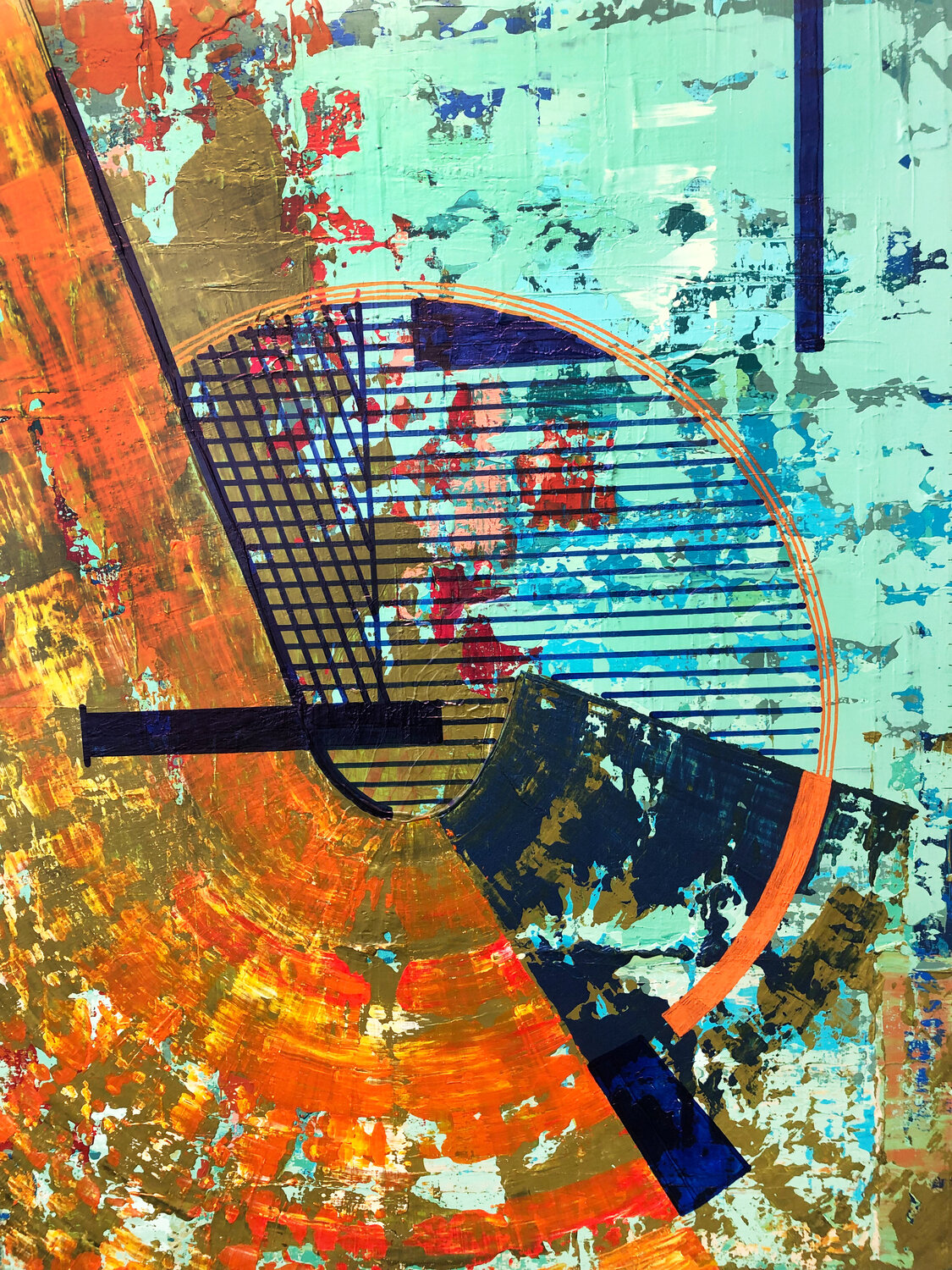 Beziehungsreich by Steffi-Babett Wartenberg (2022) : Painting Acrylic ...