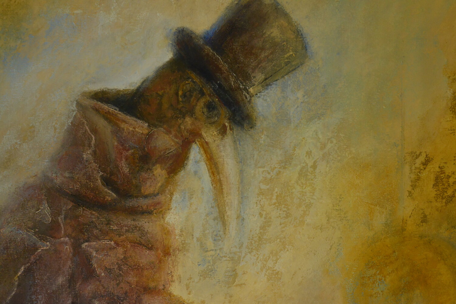 Plague doctor 2024 by Oleg Radvan (2024) : Painting Acrylic, Oil on ...