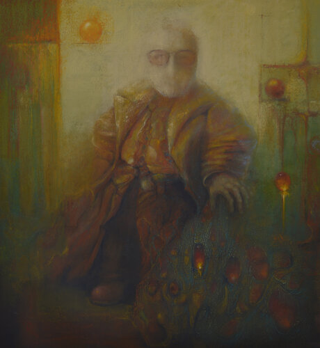 Plague doctor 2024 by Oleg Radvan (2024) : Painting Acrylic, Oil on ...