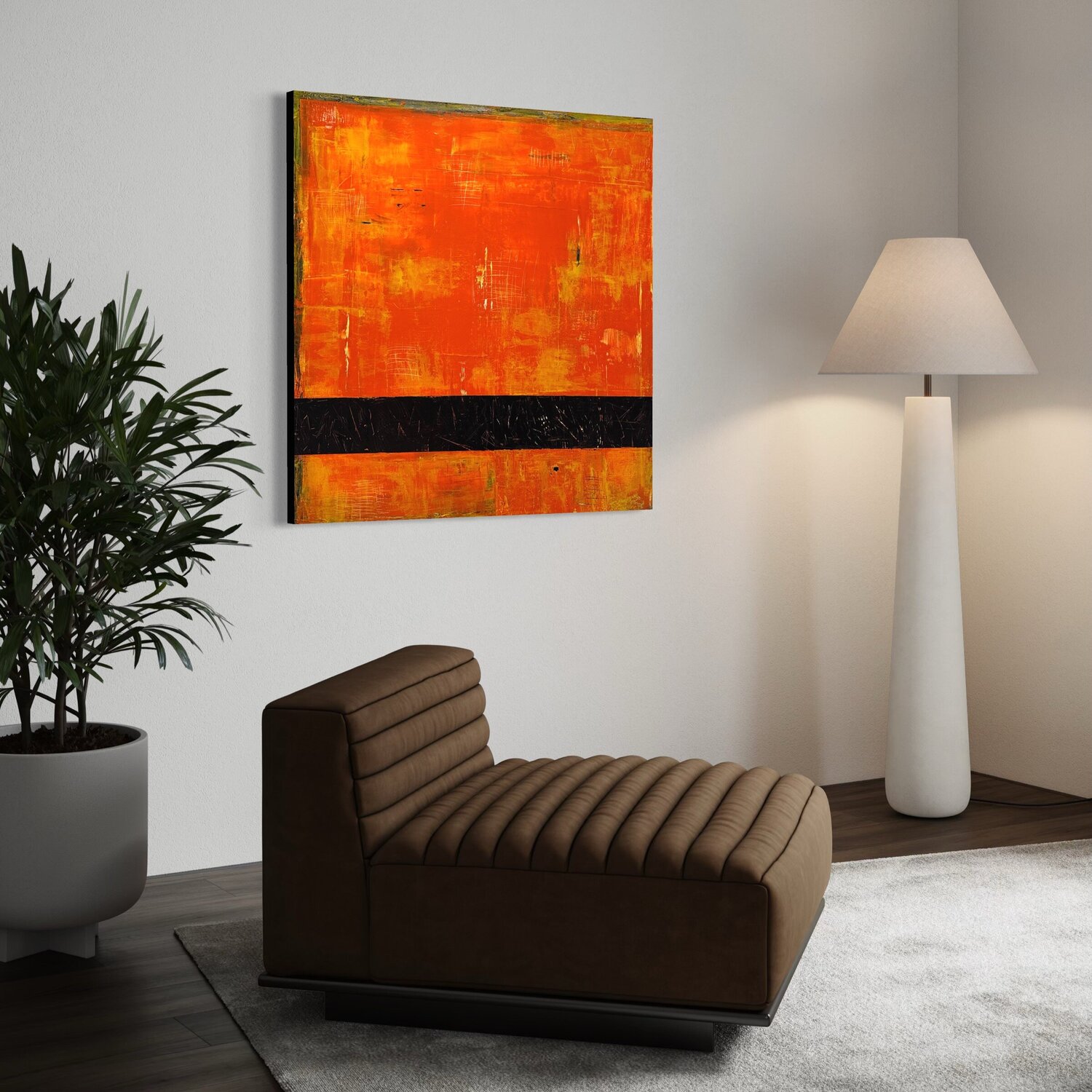 Black Interval by Anca Todrican (2025) : Painting Acrylic on Canvas ...