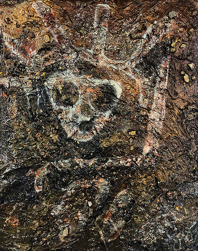 aeon 42 by Jason Lincoln Jeffers (2025) : Painting Acrylic, Earth on ...