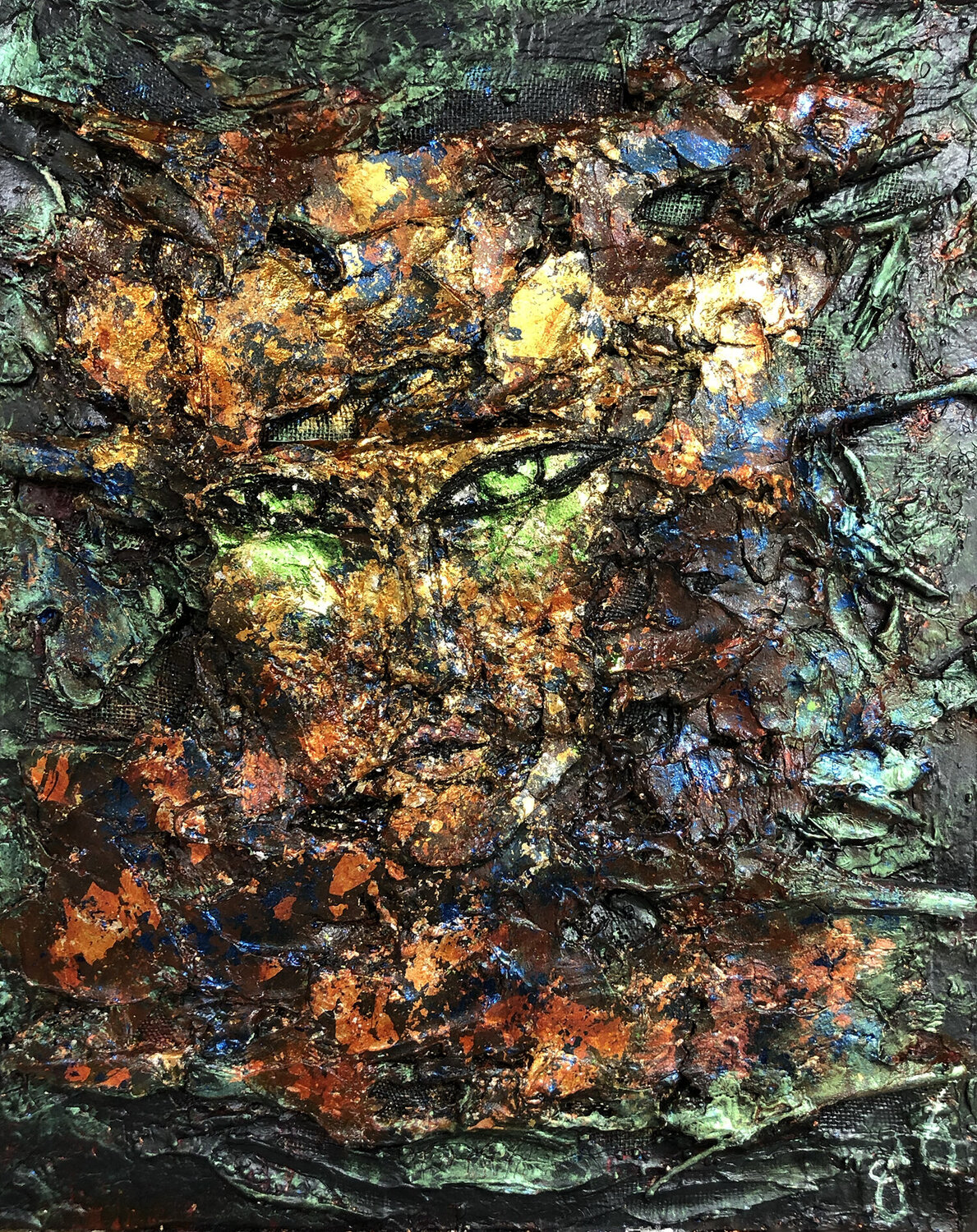 quetzalcoatl 3 by Jason Lincoln Jeffers (2023) : Painting Acrylic ...