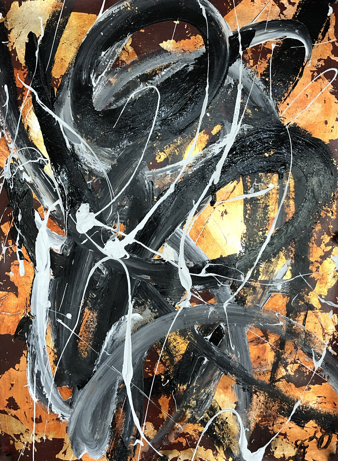 multiverse 57 von Jason Lincoln Jeffers (2024): Malerei Acryl ...