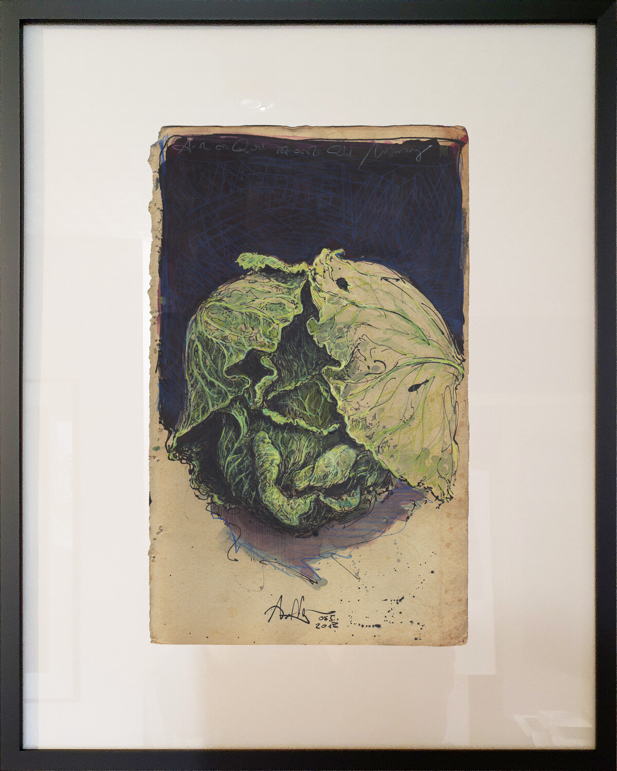 Auch ein Kohl ist nicht hohl - Wirsing (Even a cabbage is not hollow ...