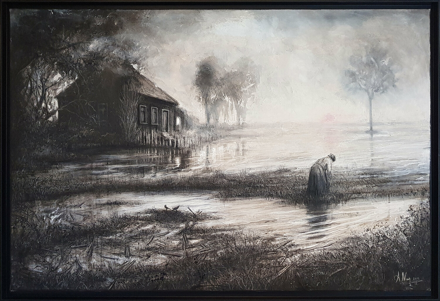 Am Tage nach der großen Flut (The day after the big flood) von Andreas ...