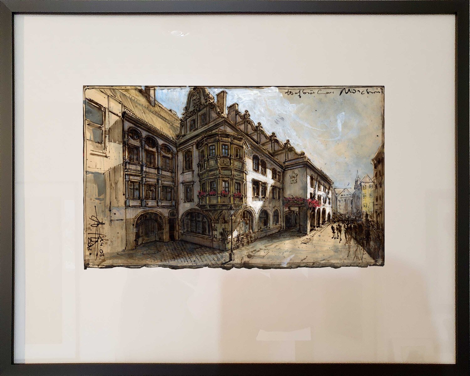 Hofbräuhaus München von Andreas Noßmann (2020): Zeichnungen Füller ...