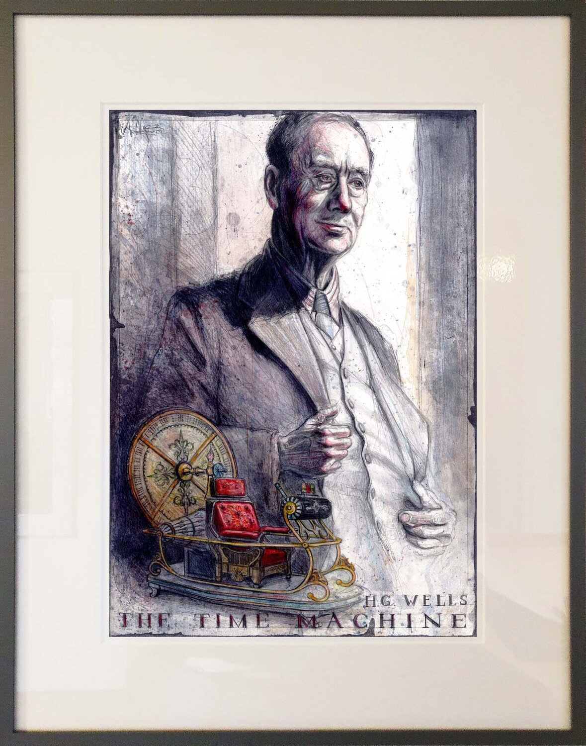 The Time Machine Hg Wells Art