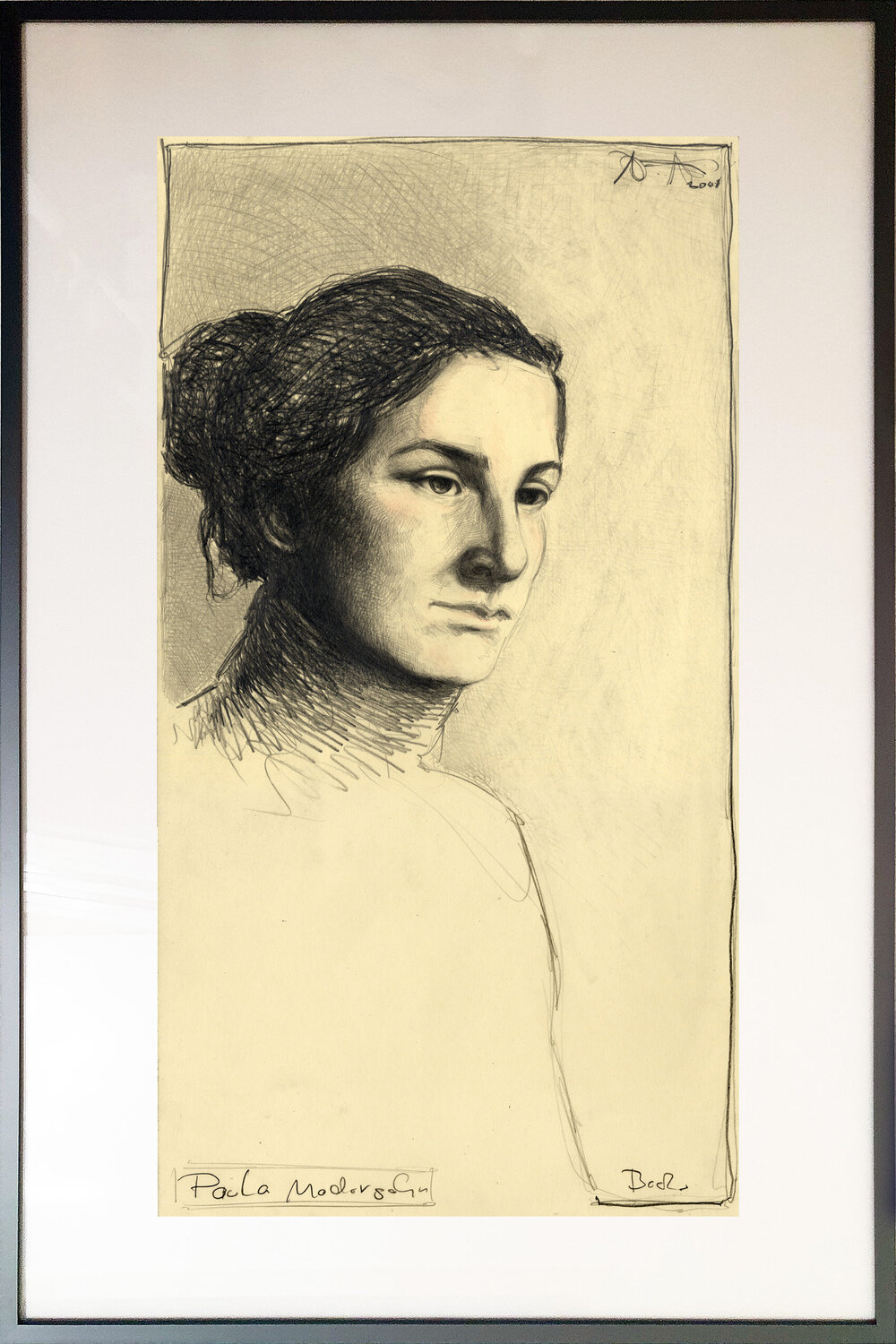 Paula Modersohn-Becker de Andreas Noßmann (2008): Dibujo Lápiz, Grafito ...