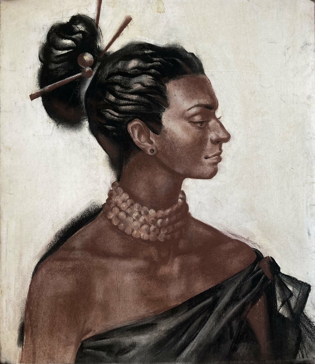 Disegno di Aida by Kristina Korò (2019) : Drawing Charcoal on Paper ...