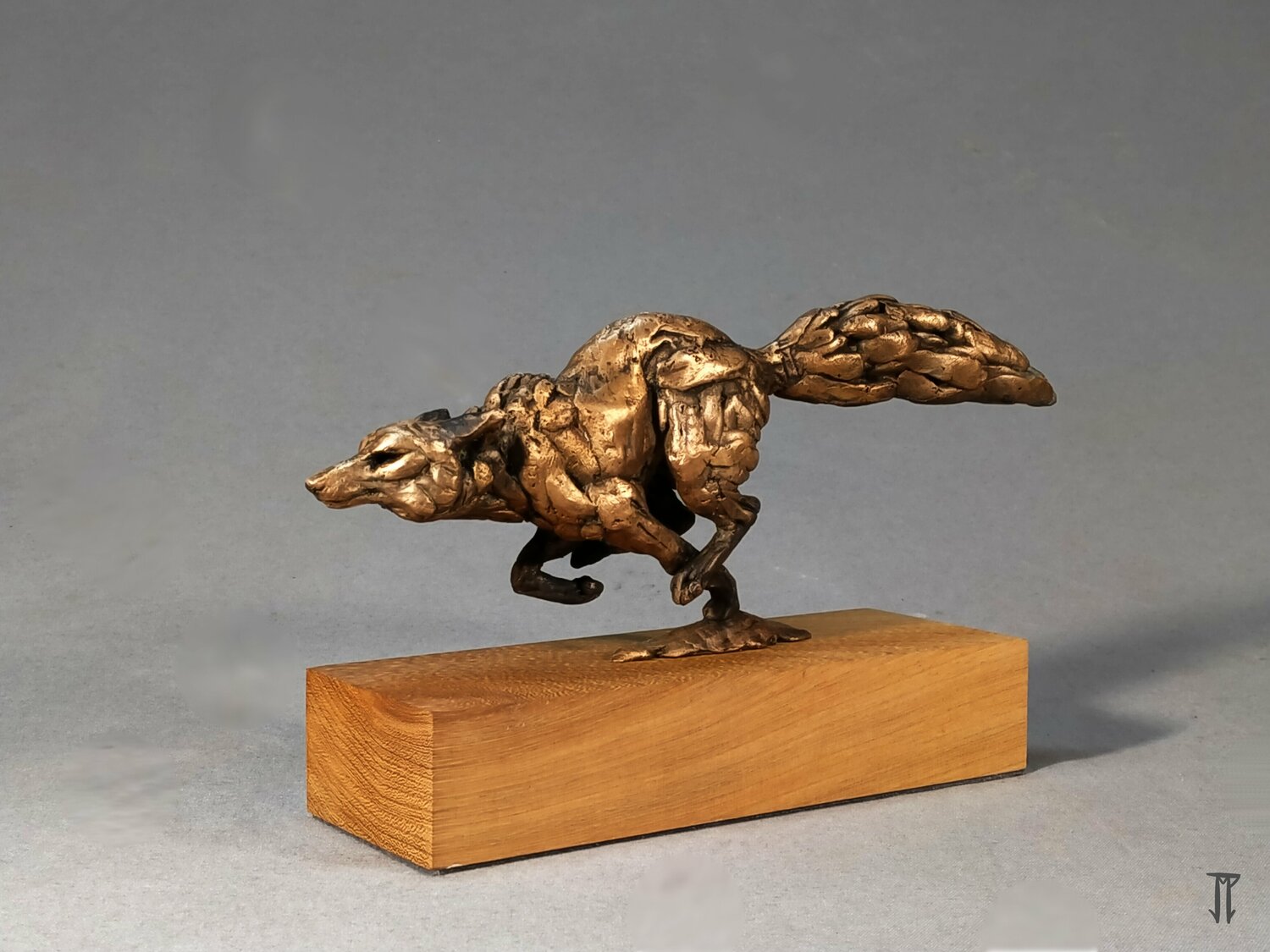 Revontulet, fox fires by José Miguel Pino (2021) : Sculpture Bronze ...