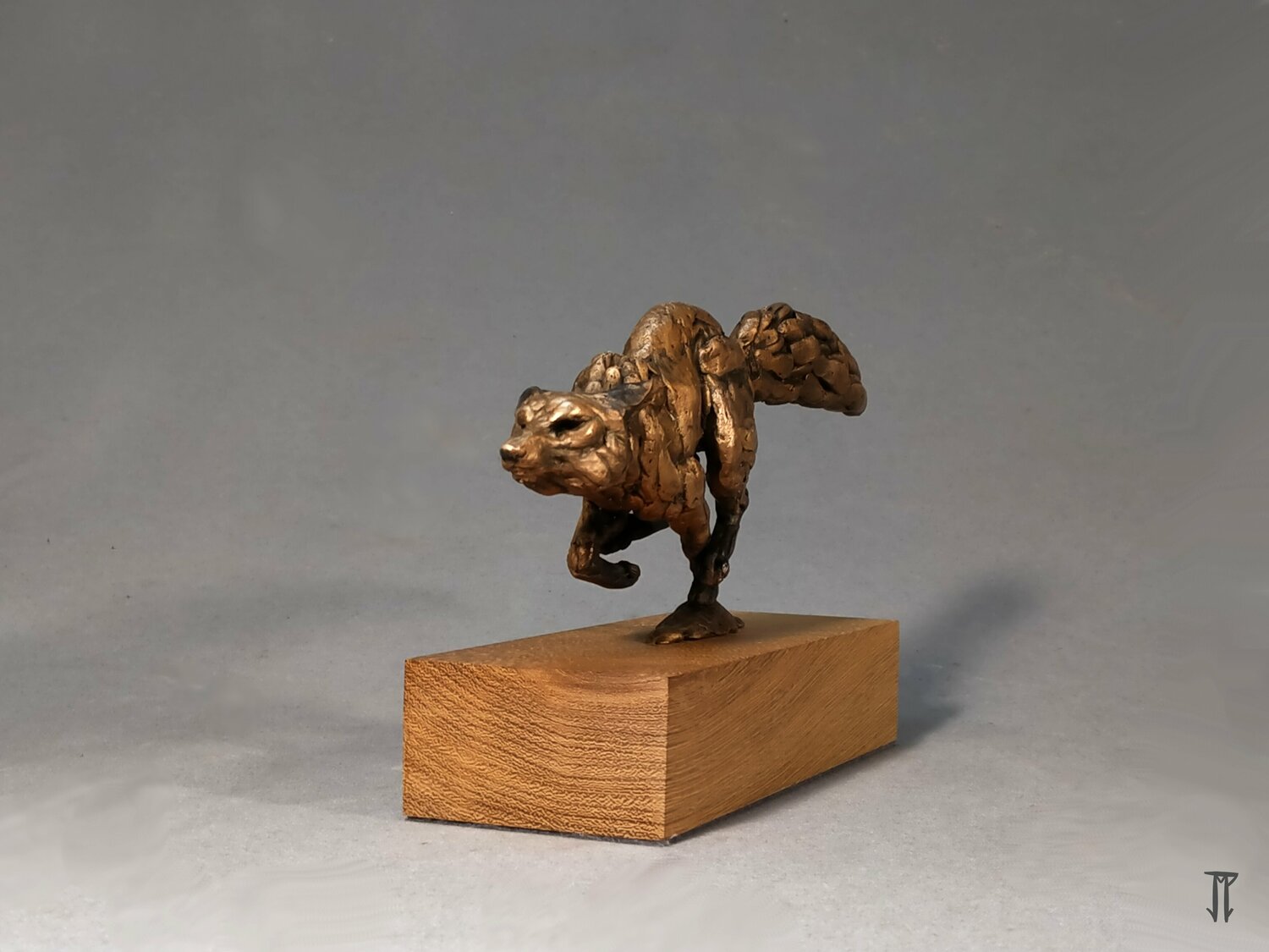 Revontulet, fox fires by José Miguel Pino (2021) : Sculpture Bronze ...