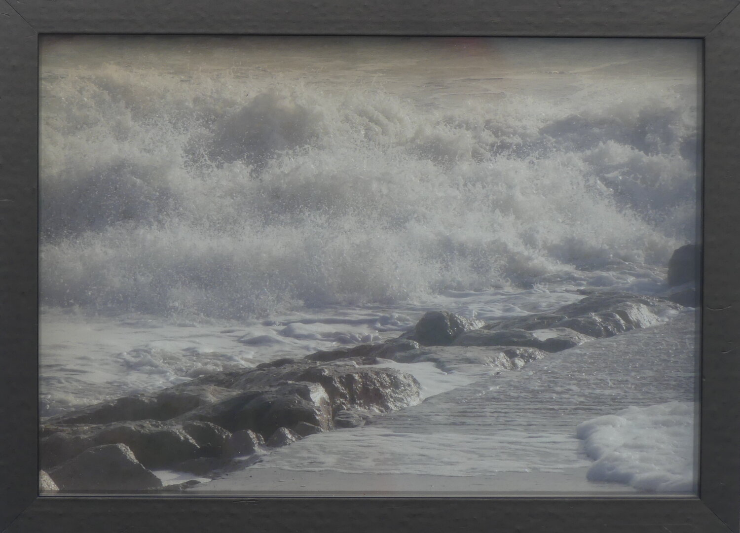 Impression Fine Art "Mer agitée après l'équinoxe printanier sur les ...