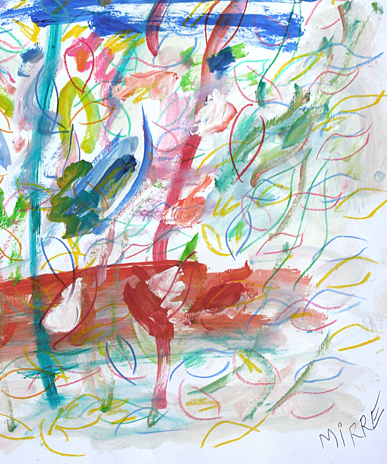 La mélodie des fleurs by Jean Mirre (2026) : Painting Oil, Colored ...