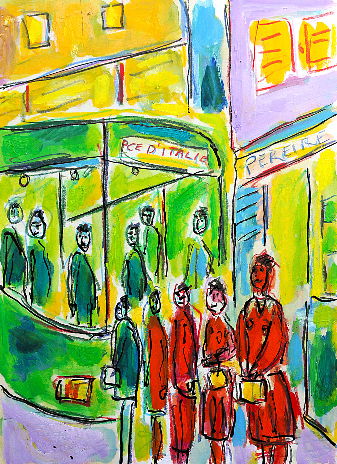 Bus stop Pereire Jean Mirre