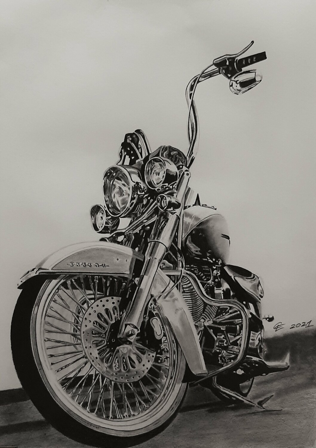 The plastic world has losts by Evgeniy Sitnikov (2021) : Drawing Pencil ...