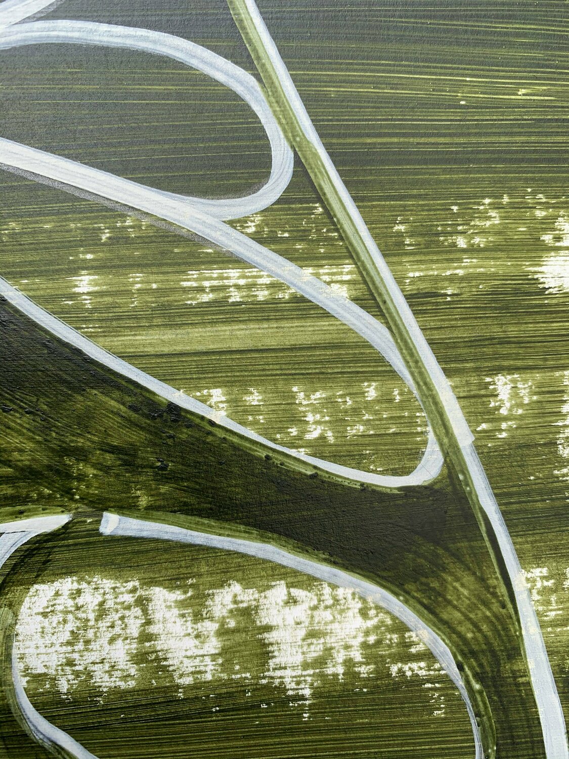 Vivid Green Vase Series #1 by Netka Croonenborghs (2021) : Work on ...
