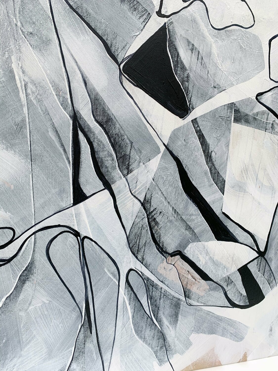 Dancing on my own by Netka Croonenborghs (2021) : Painting Acrylic ...