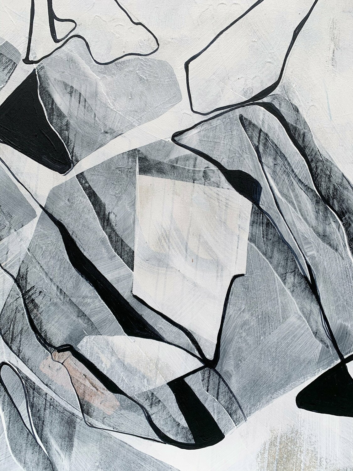 Dancing on my own by Netka Croonenborghs (2021) : Painting Acrylic ...